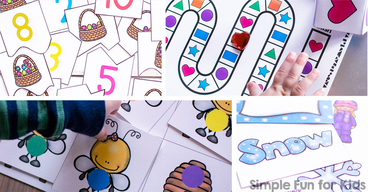 Printable Games for Kids - Simple Fun for Kids VIP