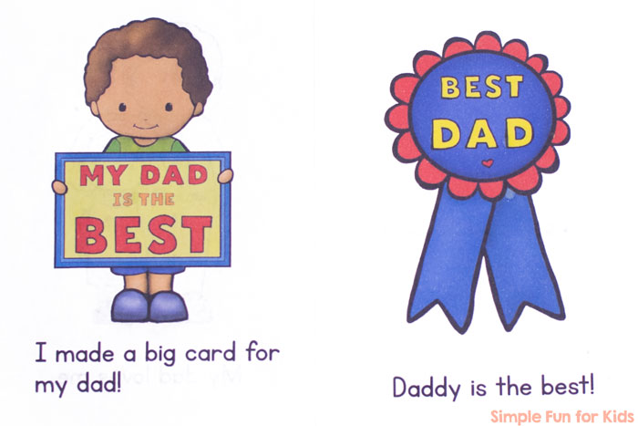 I Love My Dad! Emergent Reader - Simple Fun for Kids VIP
