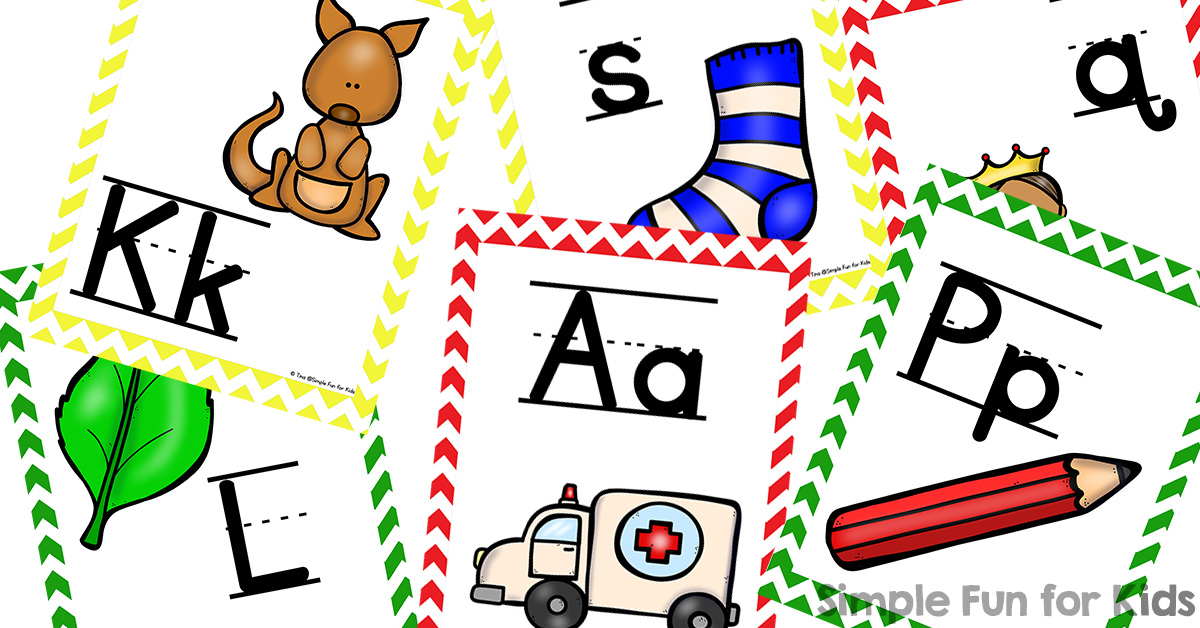 Alphabet Posters A-Z - Simple Fun for Kids VIP