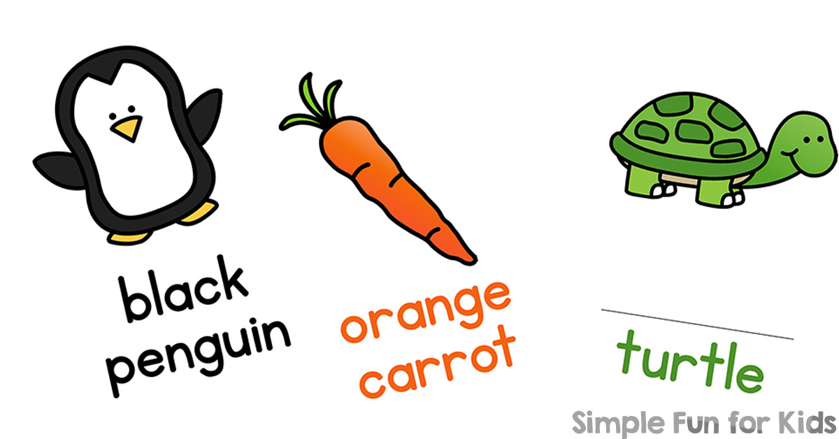 I Know My Colors! Mini Folding Books Bundle - Simple Fun for Kids VIP