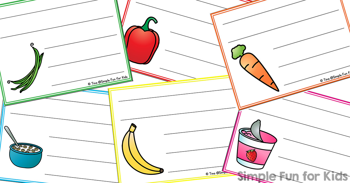 Blank Lunch Box Notes - Simple Fun for Kids VIP