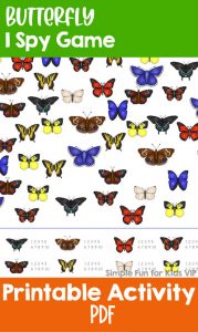 Butterfly I Spy Game - Simple Fun for Kids VIP