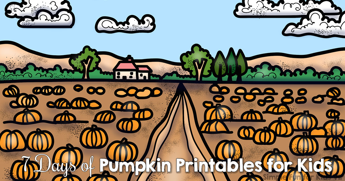 7 Days of Pumpkin Printables for Kids - Simple Fun for Kids VIP
