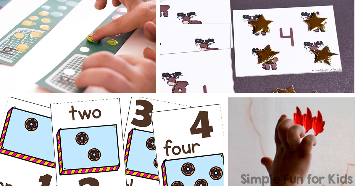 Fun and Simple Counting Printables for Kids - Simple Fun for Kids VIP
