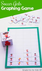 Soccer Girls Graphing Game - Simple Fun for Kids VIP