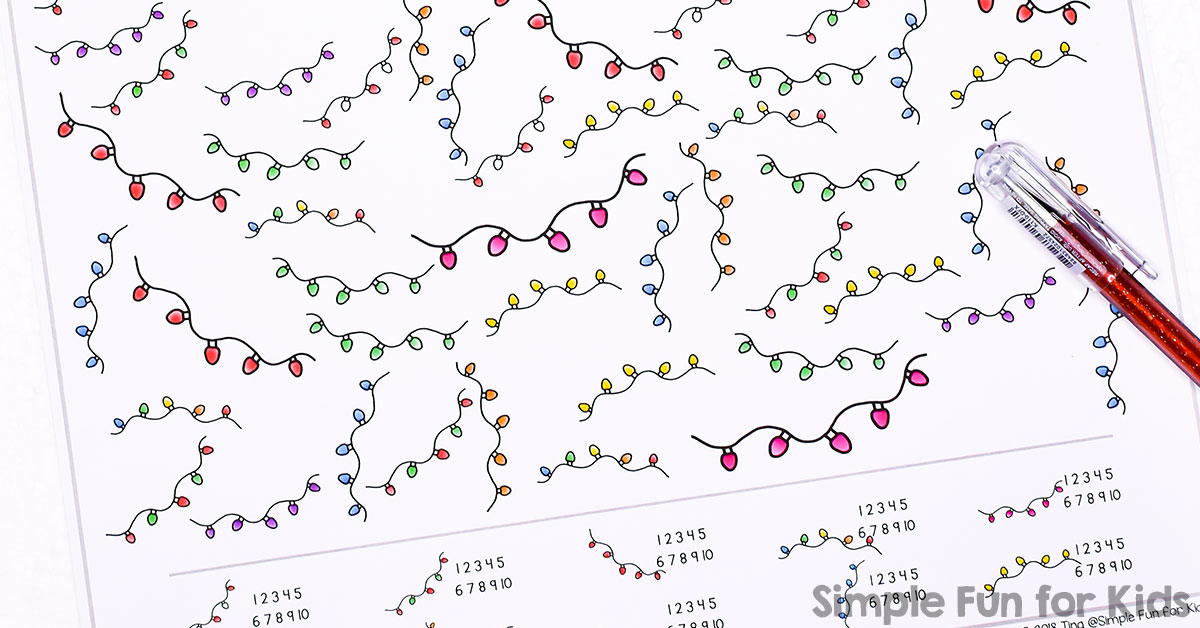 Christmas Lights I Spy Game - Simple Fun for Kids VIP