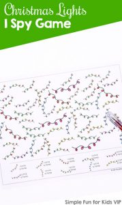 Christmas Lights I Spy Game - Simple Fun for Kids VIP