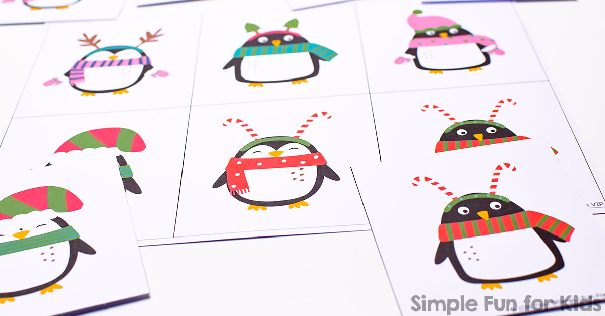 Christmas Penguin Matching Game for Toddlers - Simple Fun for Kids VIP