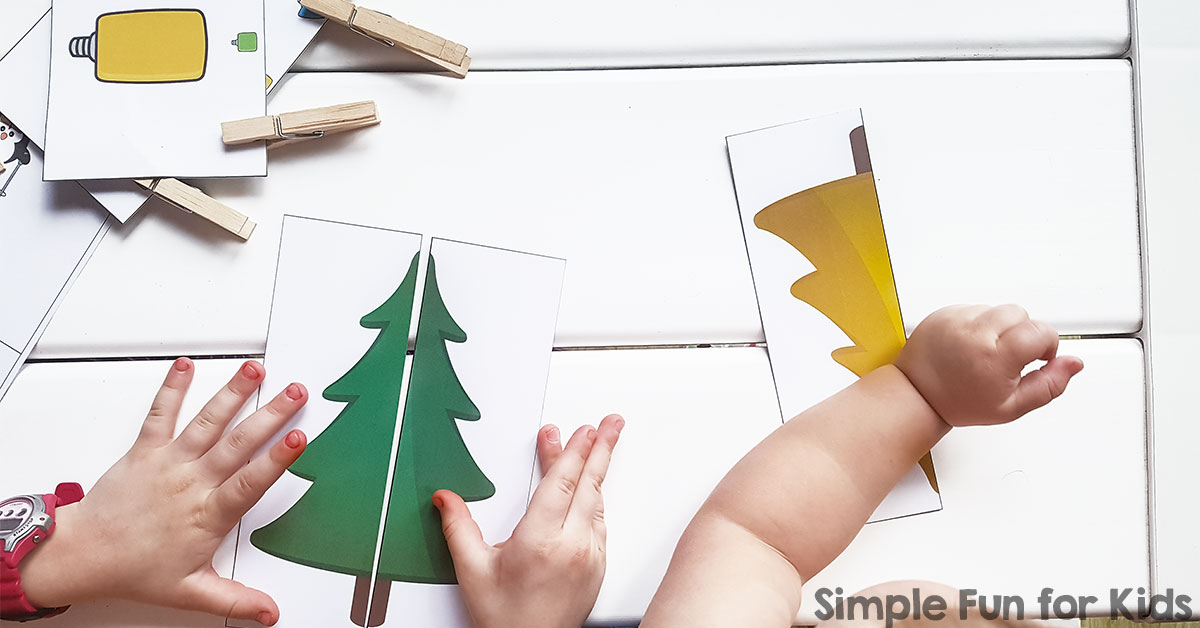 Christmas Tree 2-Piece Puzzles - Simple Fun for Kids VIP