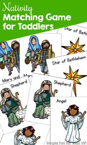 Nativity Matching Game for Toddlers - Simple Fun for Kids VIP