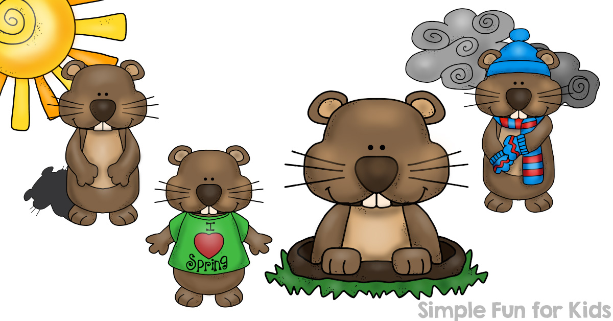 7 Days Of Groundhog Day Printables Simple Fun For Kids Vip