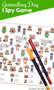 Groundhog Day I Spy Game - Simple Fun for Kids VIP