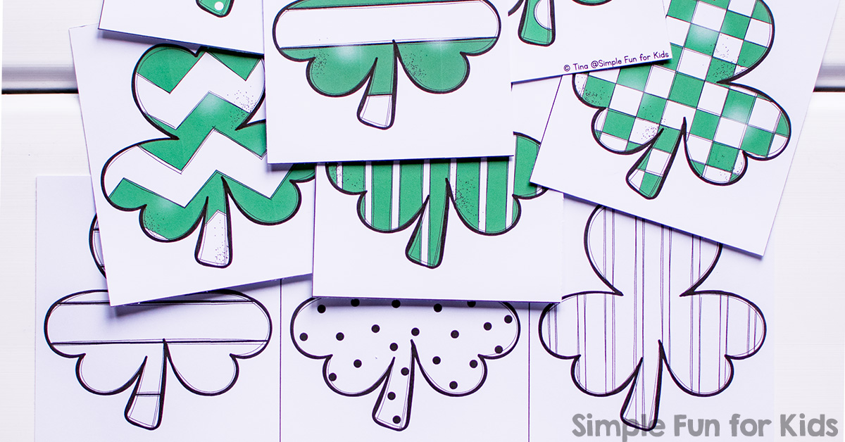 Shamrock Matching Game for Toddlers - Simple Fun for Kids VIP