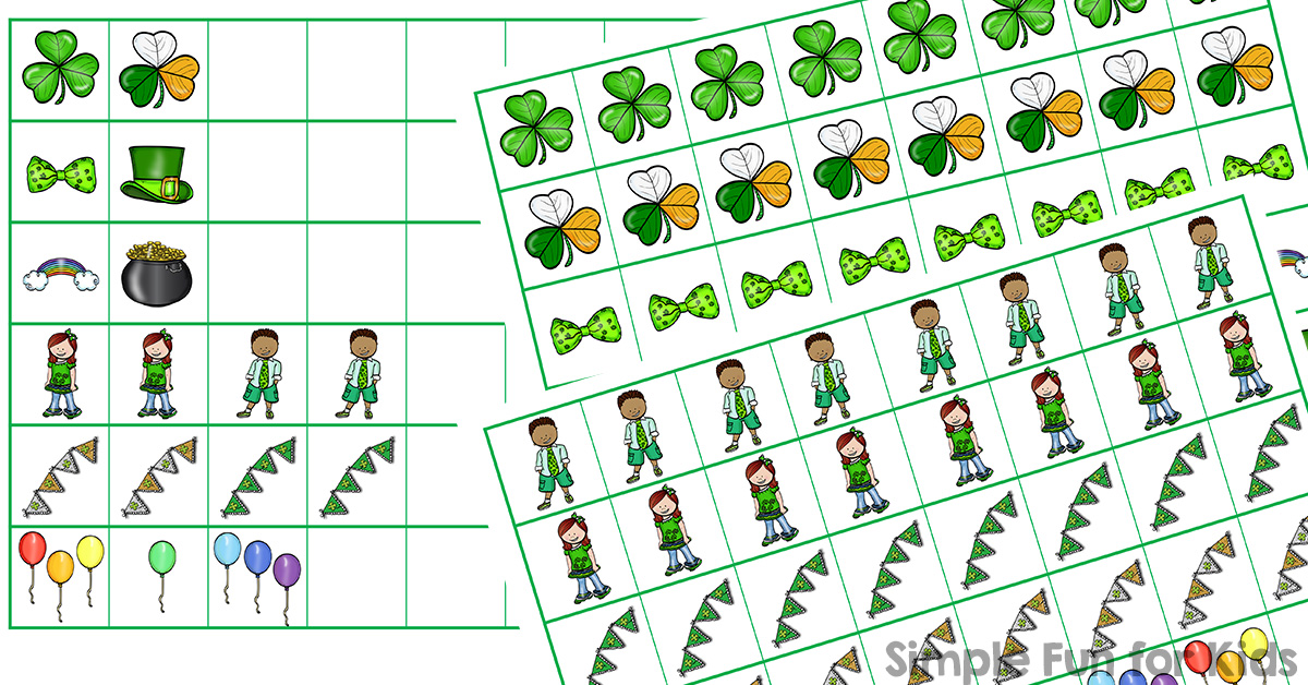 St. Patrick's Day Patterns - Simple Fun for Kids VIP
