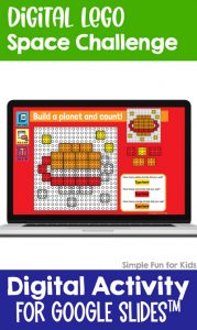 Digital LEGO Space Build and Count Challenge - Simple Fun for Kids VIP