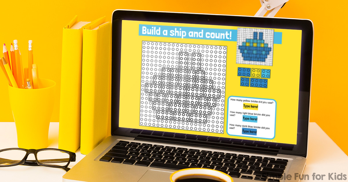 Digital LEGO Transportation Build and Count Challenge - Simple Fun for ...