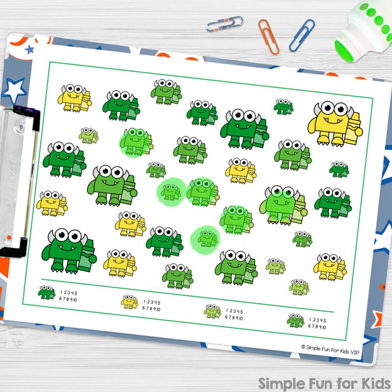 Crayon Monster I Spy Game - Simple Fun for Kids VIP
